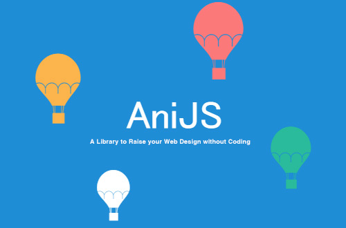 【JS】簡単な記述でCSSアニメーションを実装できる「AniJS」 | webclips
