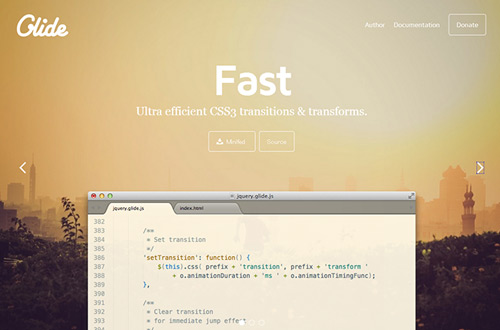 【jQuery】レスポンシブ対応のスライダー「Glide.js」 | webclips
