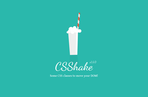 CSSだけでブルブル震えるエフェクトを実装できる「CSShake」 | webclips