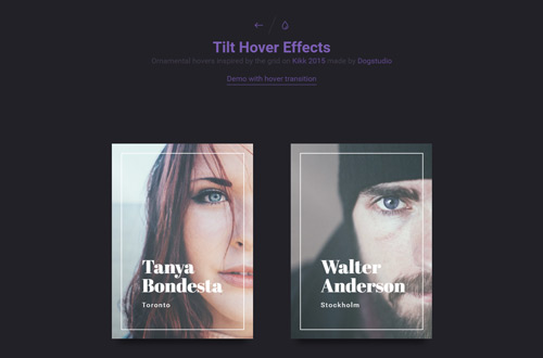 魅力的なチルトホバーエフェクトを実装できる「Tilt Hover Effects」 | webclips