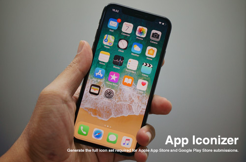 iOS・Androidアイコンを作成できるジェネレーター「App Iconizer」 | webclips