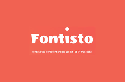 500種類以上のアイコンフォントとcssのツールキット「fontisto」 Webclips 