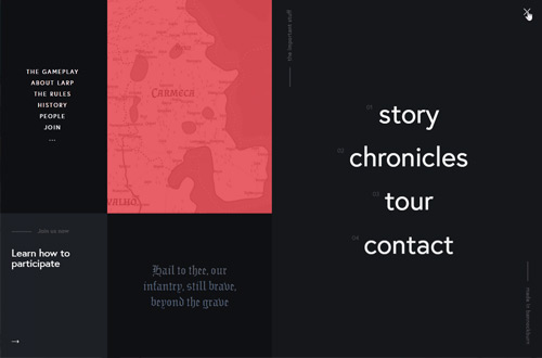マルチボックスのフルスクリーンメニュー「Multibox Menu」 | webclips