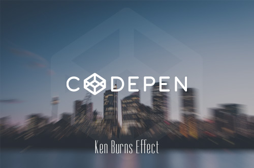 【CodePen】Ken Burns Effectのアイデア8選 | webclips